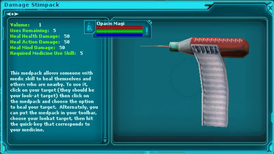 Damage Stimpack – A (Looted Item) - SWGANH Wiki